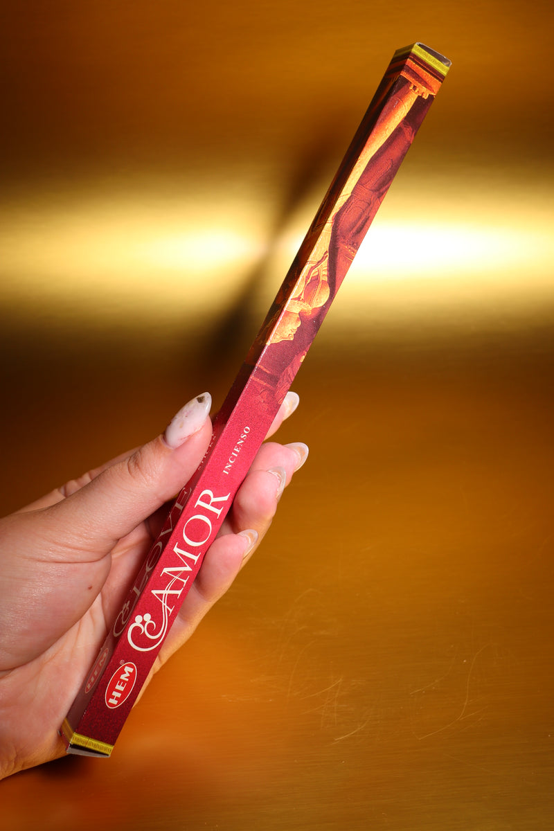 HEM Love Incense Sticks – Mantra Minerals
